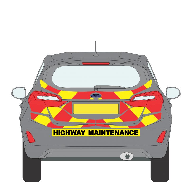 Ford Fiesta Hatchback 2017 on (FFIE001) - Chevron Centre