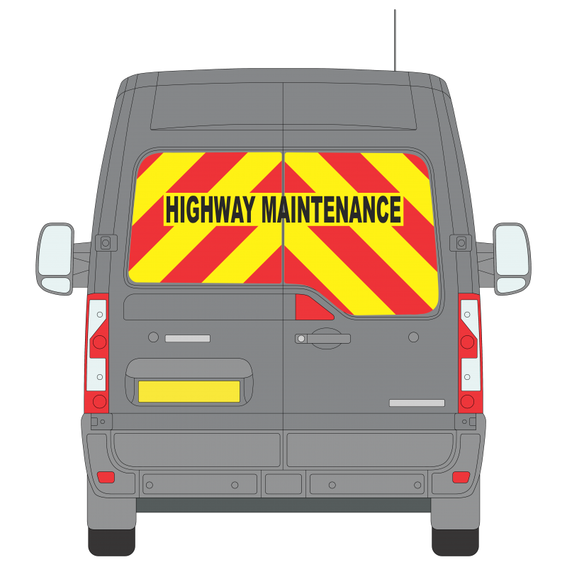 Vauxhall Movano 2010 on H2 Window Panels (VMOV008) - Chevron Centre